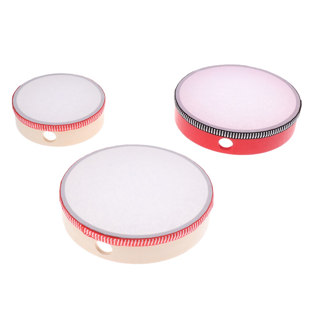 1 Set Hand Percussie Hand Snare Drum Met Stok Kids... – Vicedeal
