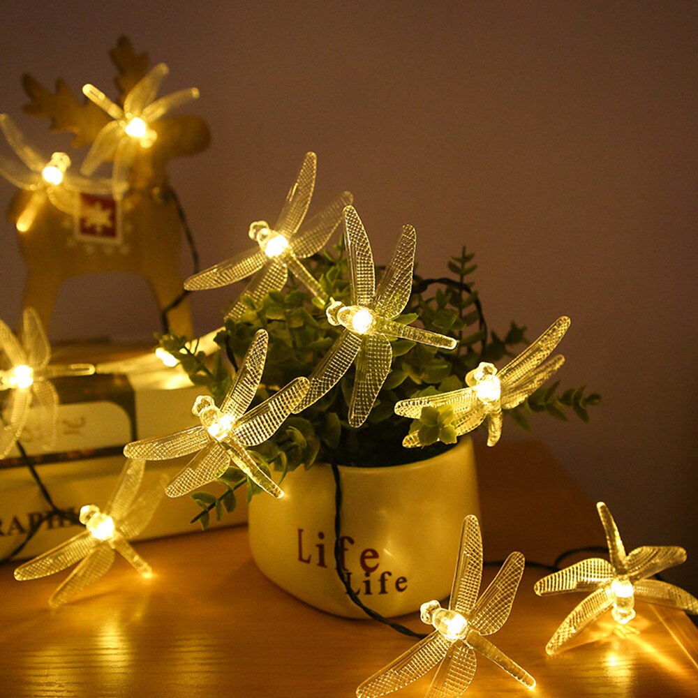 3M 5M 7M LED Dragonfly Fairy String Lights AA Batt... – Vicedeal