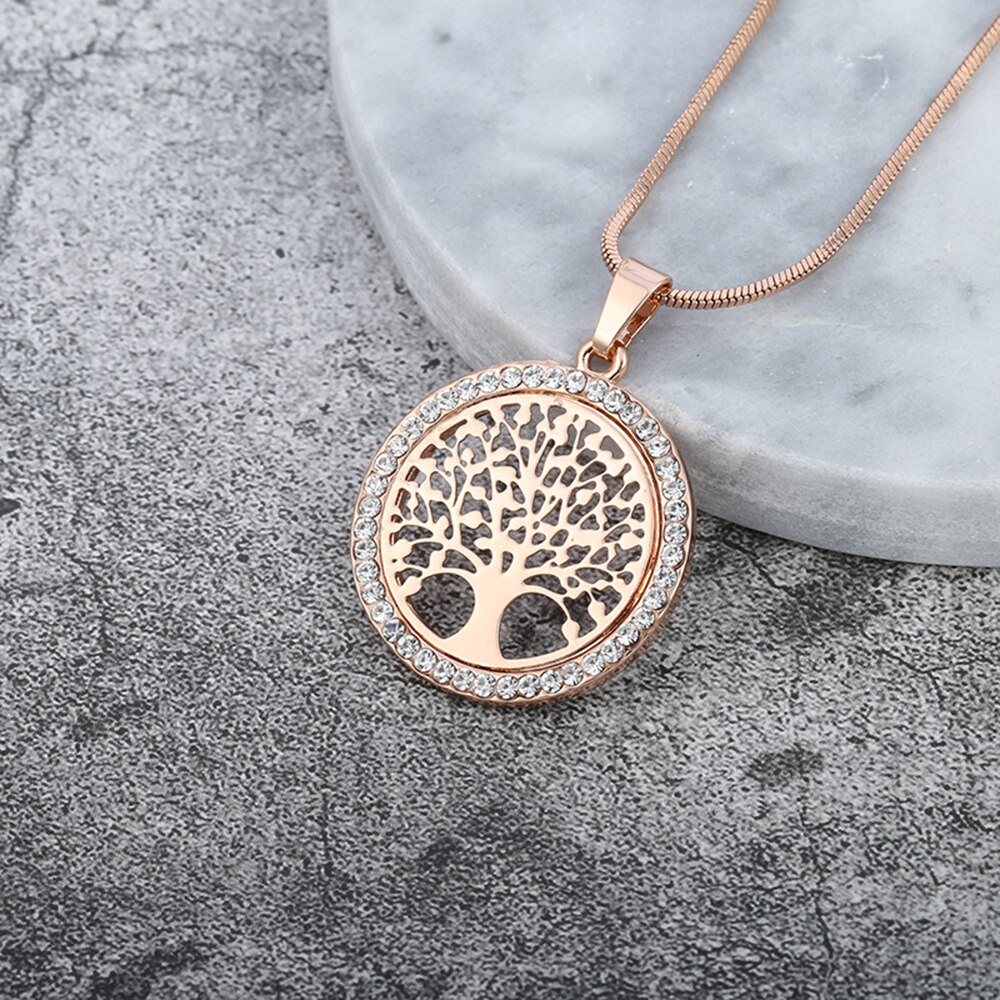 Tree of Life Necklace Gold – Grandado