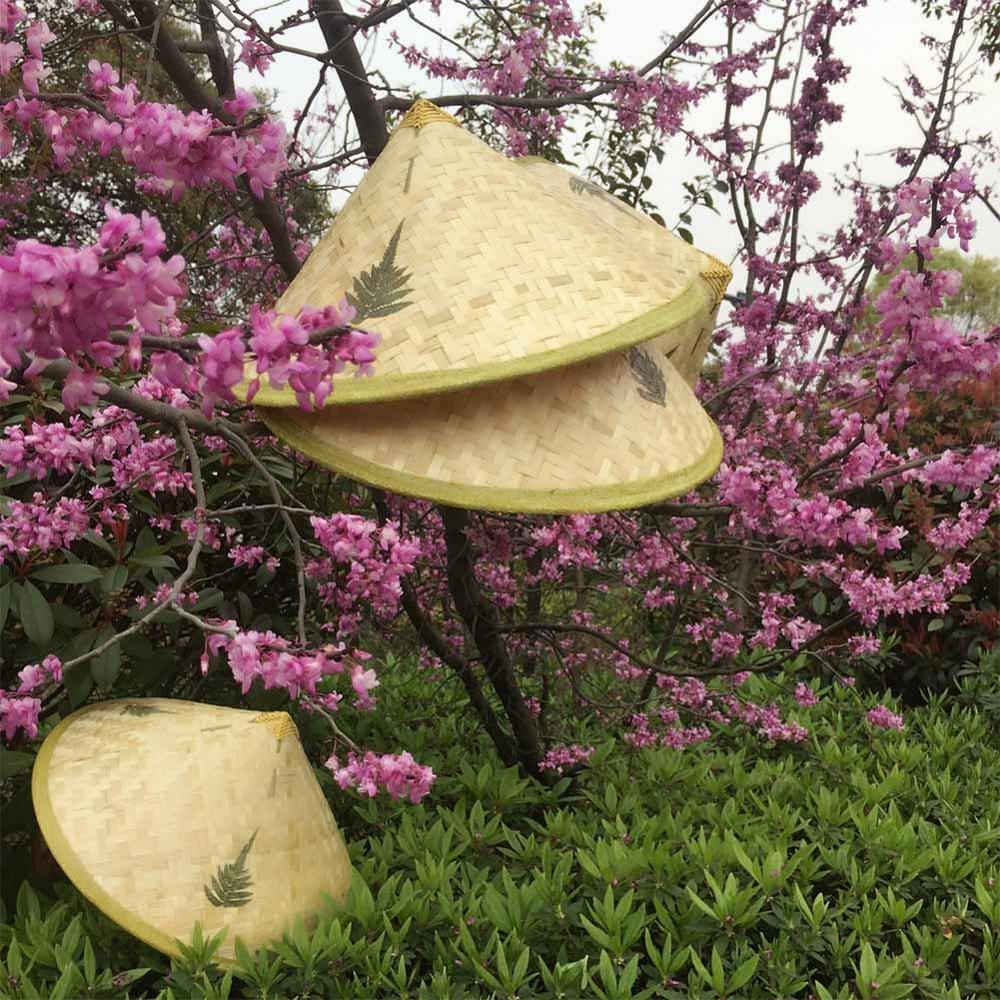 Chinese Retro Bamboo Rattan Fisherman Hat Handmade... – Vicedeal