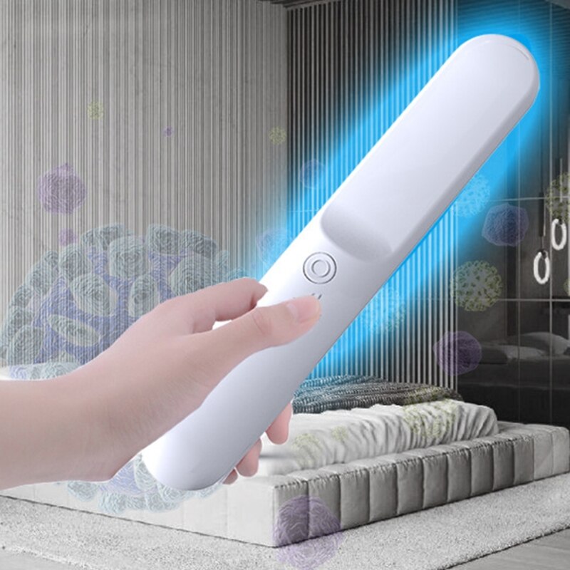 Portable UV Sterilizer UVC Disinfection Light Home... – Grandado