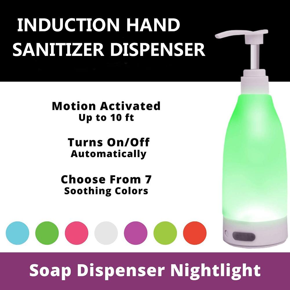 Liquid Soap Dispenser LED Light Automatic Intellig... – Grandado