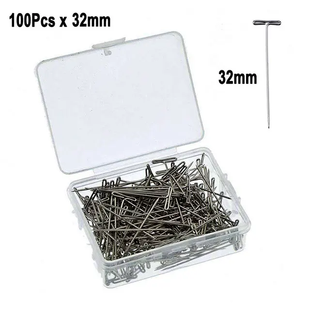 100Pcs Thumbtack Pushpin Stainless Steel T Pins T ... – Grandado
