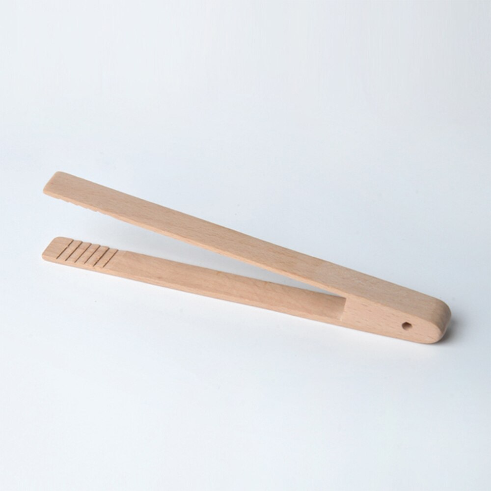 1 Pc Bamboo Toaster Kitchen Tongs Long Easy Grip T... – Grandado
