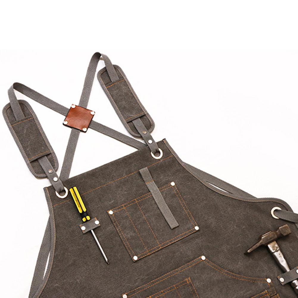 Tool Apron Adjustable Neuter Waxed Canvas Heavy Du... – Grandado