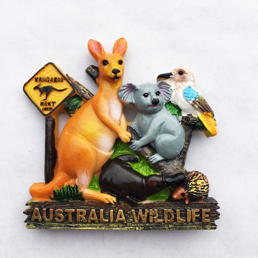 BABELEMI Resin 3D Australia Tourism Souvenir Wildl... – Grandado