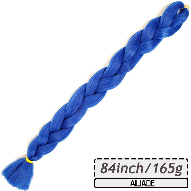 AILIADE165g 84Inch Single Color Synthetic Heat Res... – Grandado