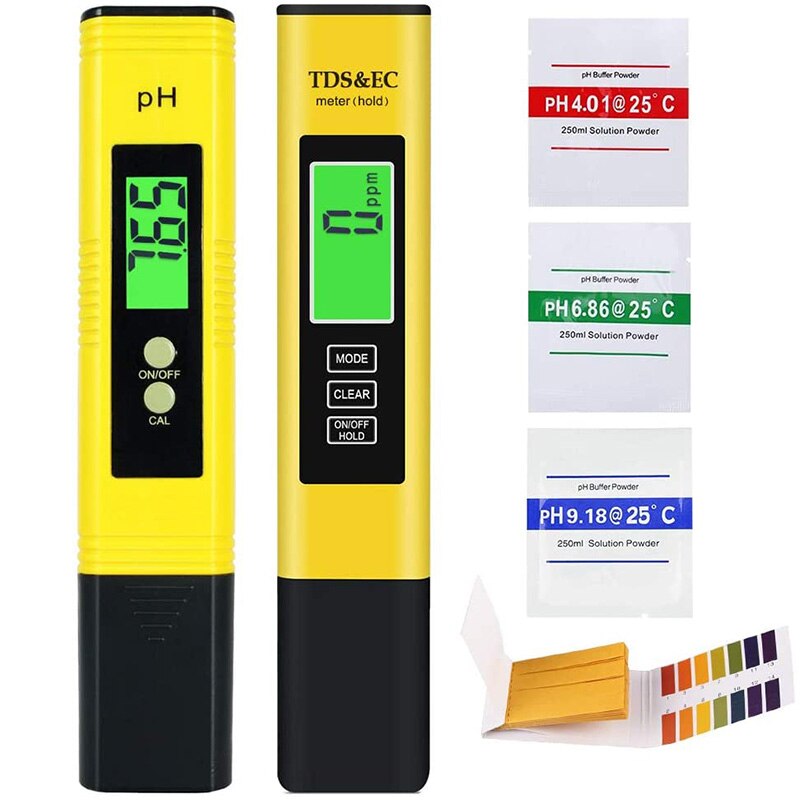PH Meter Digital Water Test TDS PH EC Temperature ... – Grandado