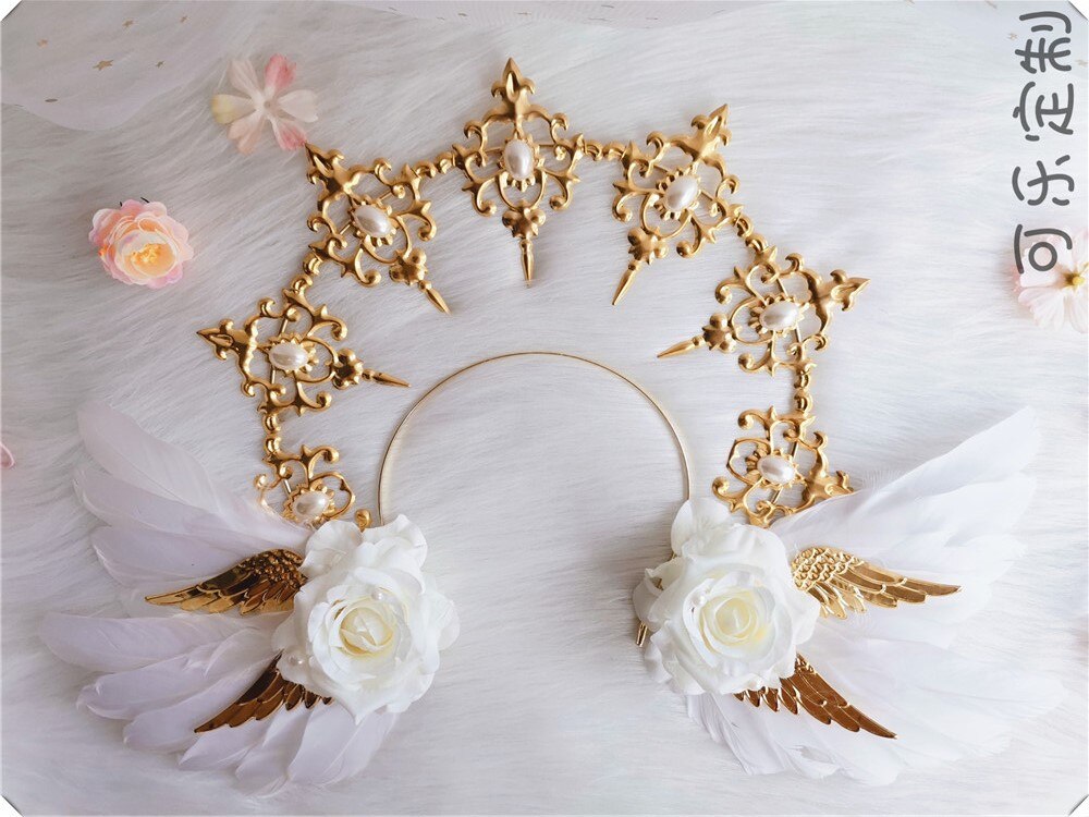 Tiaras y coronas de cristal gótico KC de Lolita Su... – Grandado