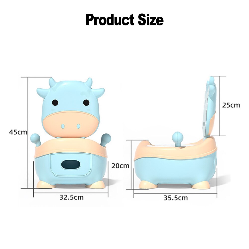 Cartoon Kids Potty Training Toilet Comfortable Toi... – Grandado