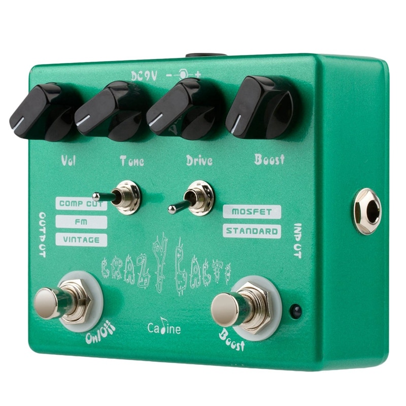 Caline CP-20 Crazy Cacti Overdrive Guitar Effect P... – Grandado