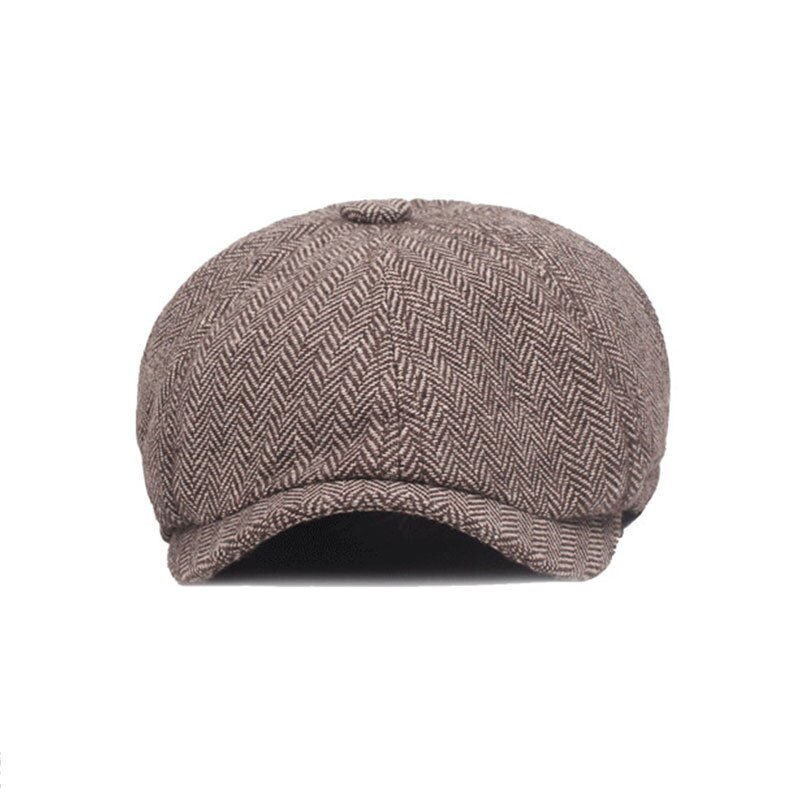 Unisex Newsboy Caps Men Women Tweed Octagonal Hat ... – Vicedeal