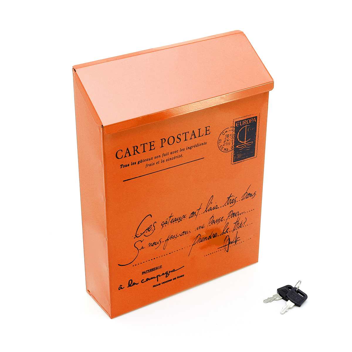 Waterproof Outdoor Metal Post Box Letter Mailbox W... – Grandado