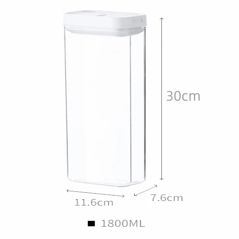 500/800/1300/1800Ml Voedsel Container Plastic Keuk... – Vicedeal