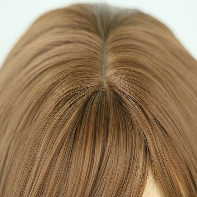 Bombshell Light Brown Loose Wave Synthetic Hair Wi... – Grandado