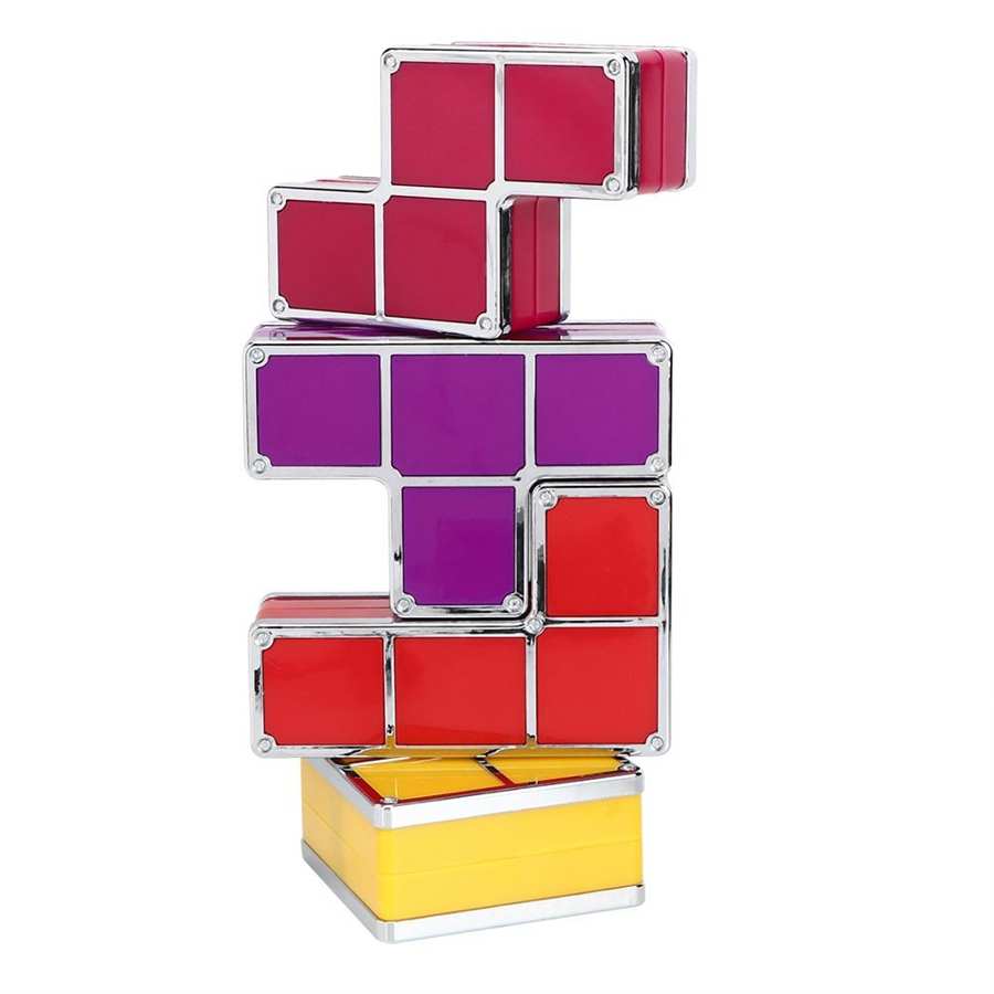 Puzzle Stackable LED Light Colorful Block Construc... – Vicedeal