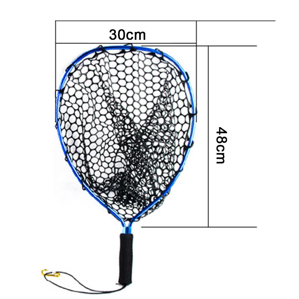 48x30CM Fishing Hand Net Foldable Fly Fishing Brai... – Grandado