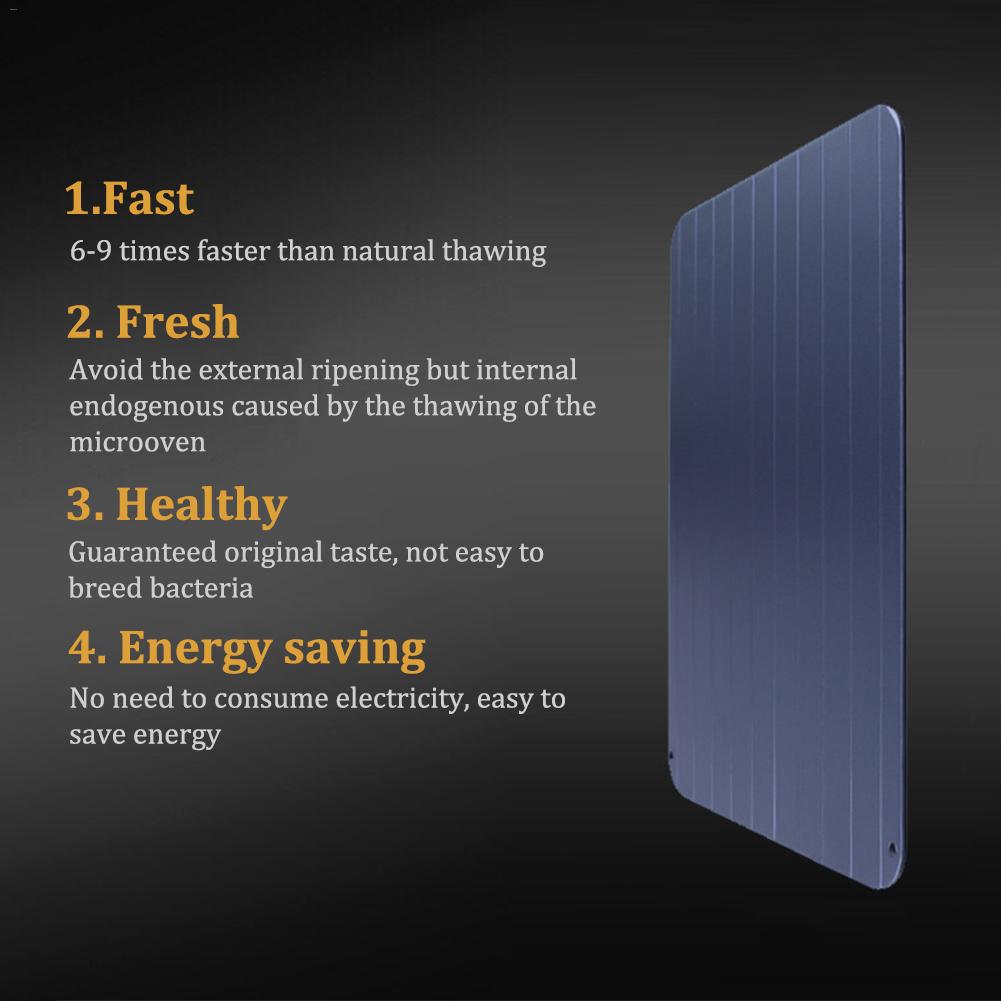 Rapid Thawing Board Food Rapid Thawing Plate Pork ... – Vicedeal