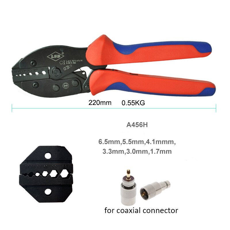 RG316 RG55 RG58 RG59 RG11 Crimping plier coaxial c... – Vicedeal