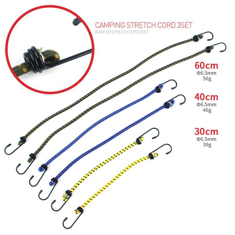6PCS/set Car Tension Rope Tie Down Strap Strong Be... – Grandado