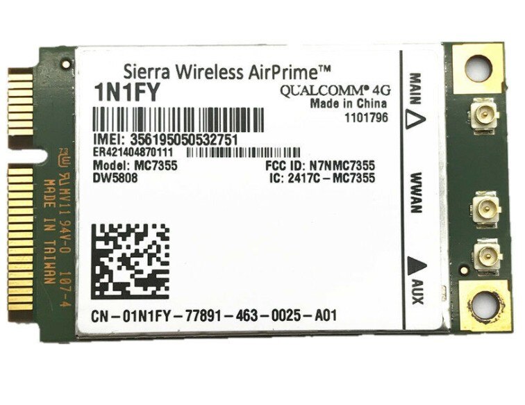 Wireless Adapter Card for Dell DW5808 Sierra Wirel... – Vicedeal