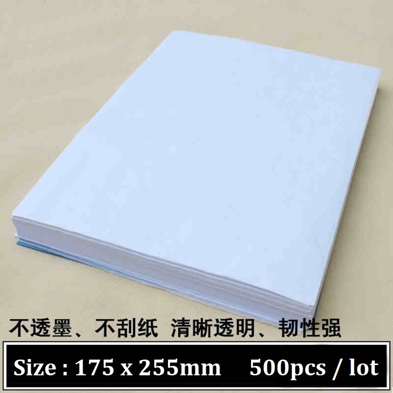 50pcs/lot painting rubbing paper transparent paper... – Vicedeal