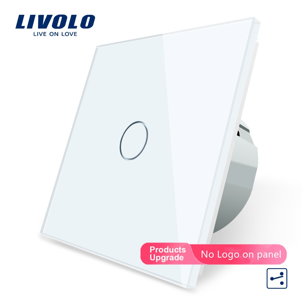 Livolo EU Standard, Wall Switch, 1 Gang 2 Way Cont... – Vicedeal