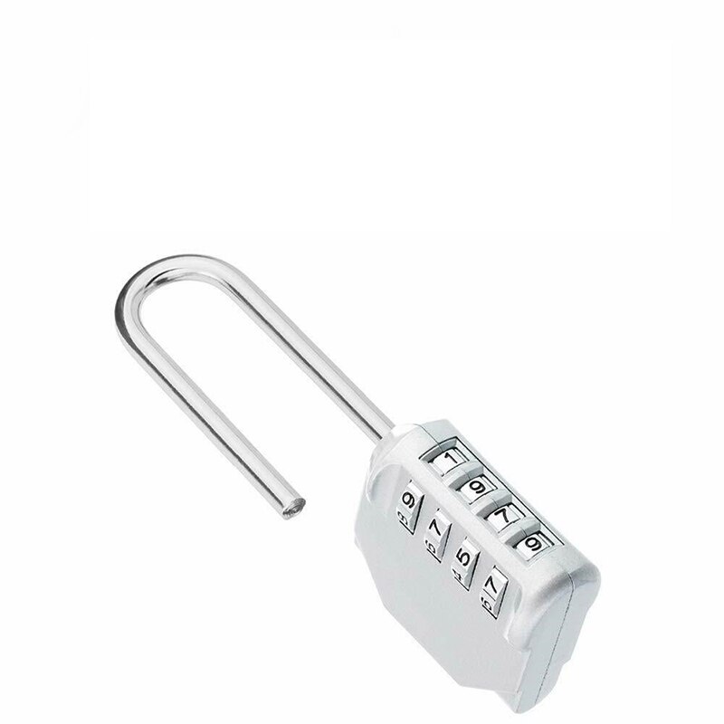 Long Padlock High Security 4 Digit Pad Lock Outdoo... – Grandado