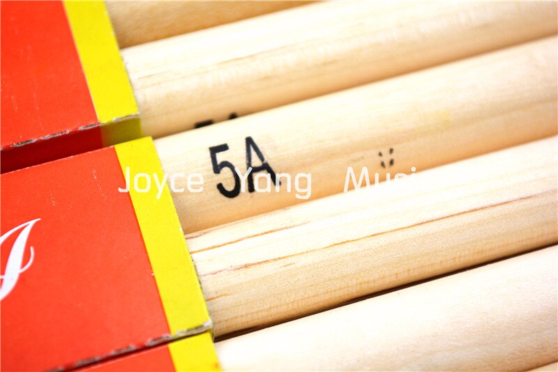 12 Pairs of Niko Maple Wood Oval Tip Drum Sticks 5... – Vicedeal