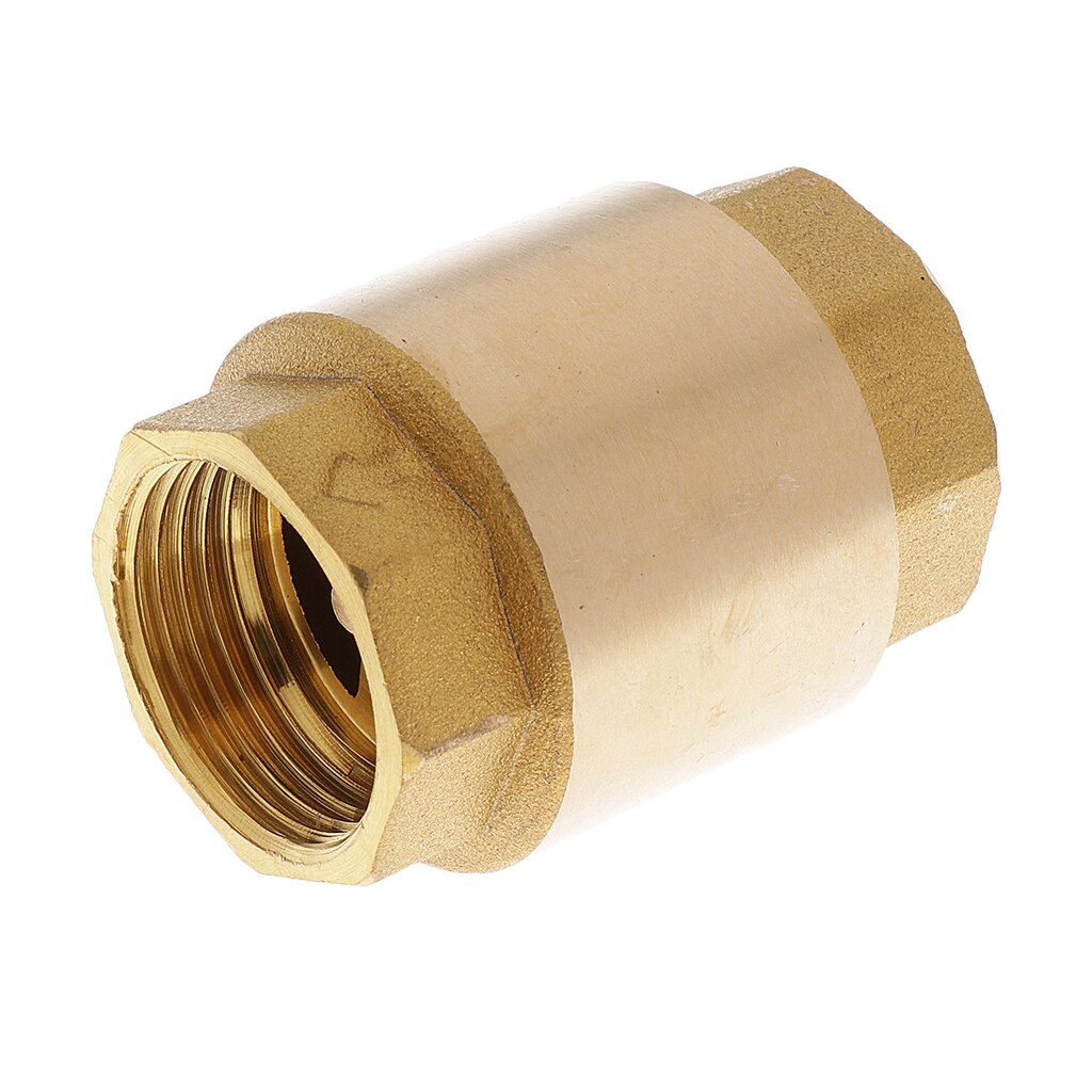 3/4'' Solid Brass One Way In-line Check Va... – Grandado
