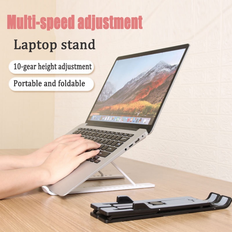 Opvouwbare Hoogte Verstelbare Abs Laptop Stand Dra... – Grandado