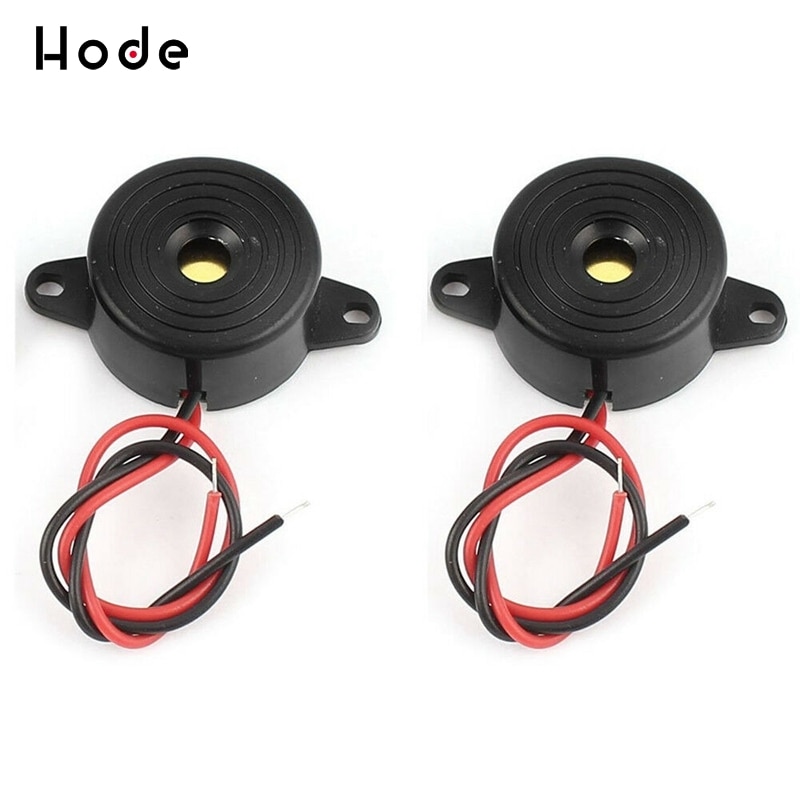 2PCS DC 3-24V SFM-20 Black Active Piezo Buzzer Sou... – Grandado