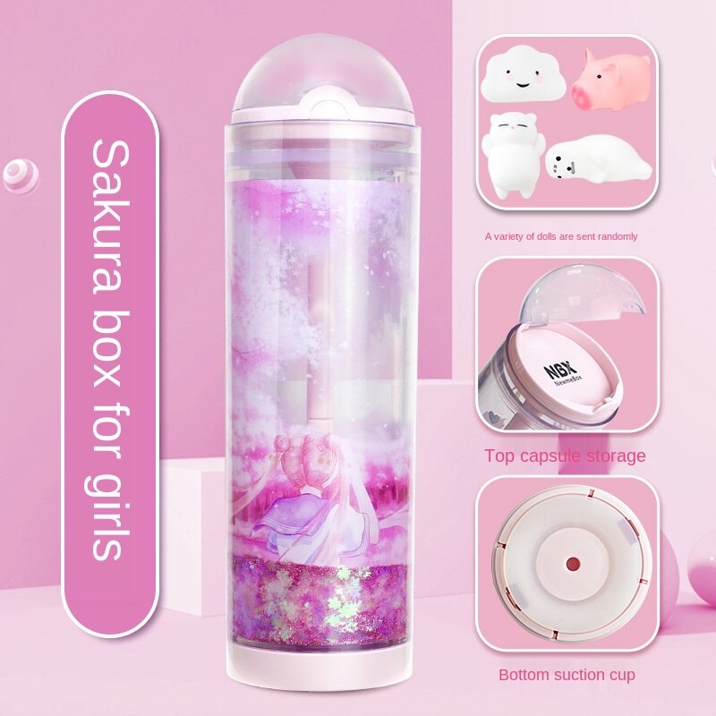 Pencil Case Tumbler Quicksand Pencil Case Space Ca... – Grandado