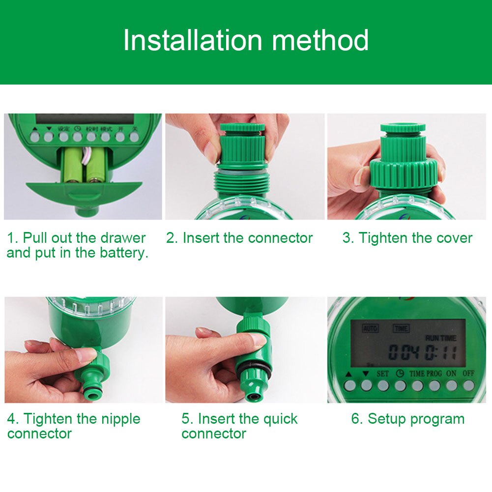 LCD Irrigation Hose Timer Controller Water Program... – Vicedeal