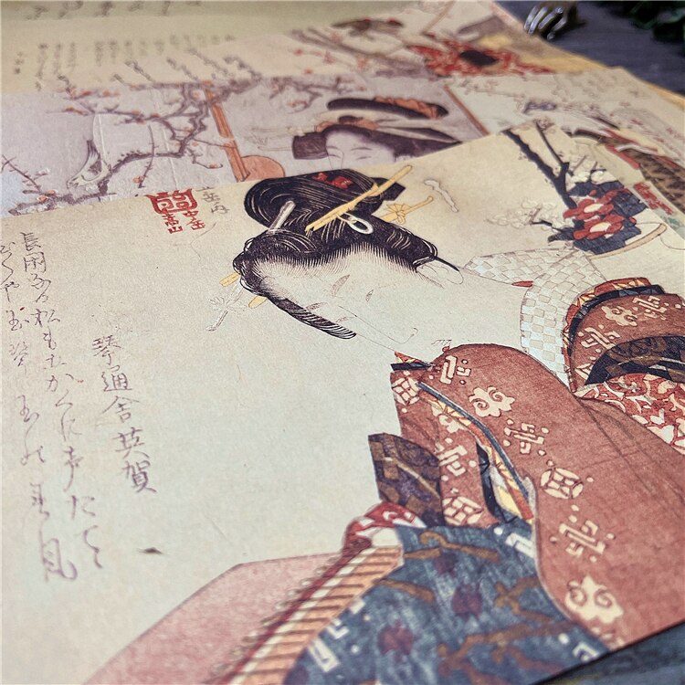 6Sheets Japanese Style Backing Material Craft Pape... – Grandado