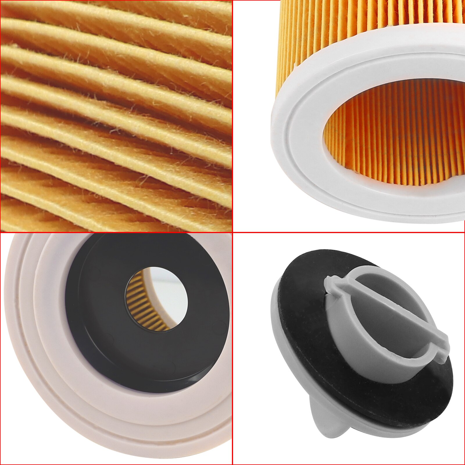 Wet Dry Vacuum Cleaner Cartridge Filter for Karche... – Grandado