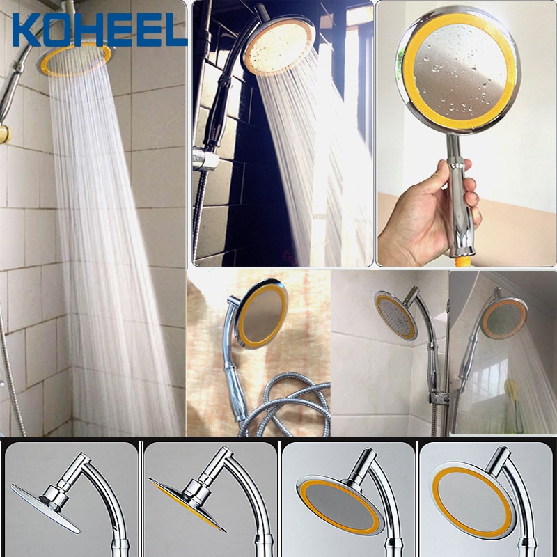 Shower Head Rainfall Shower SPA Water Saving Rain ... – Vicedeal