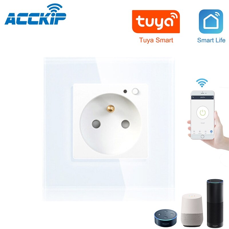 ACCKIP France Electrical Smart Wall Socket for aut... – Grandado