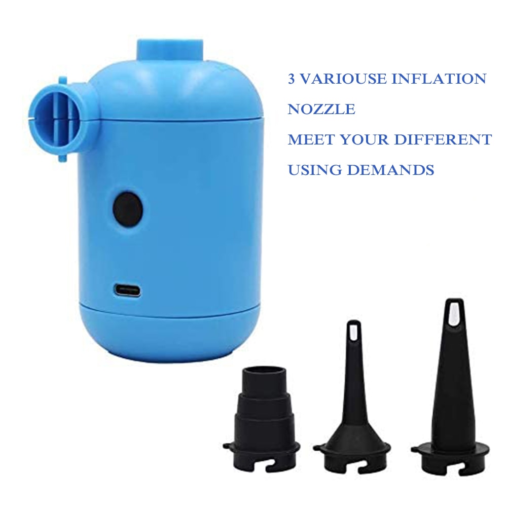 Portable USB Electric Air Pump Air Mattress Boat S... – Grandado