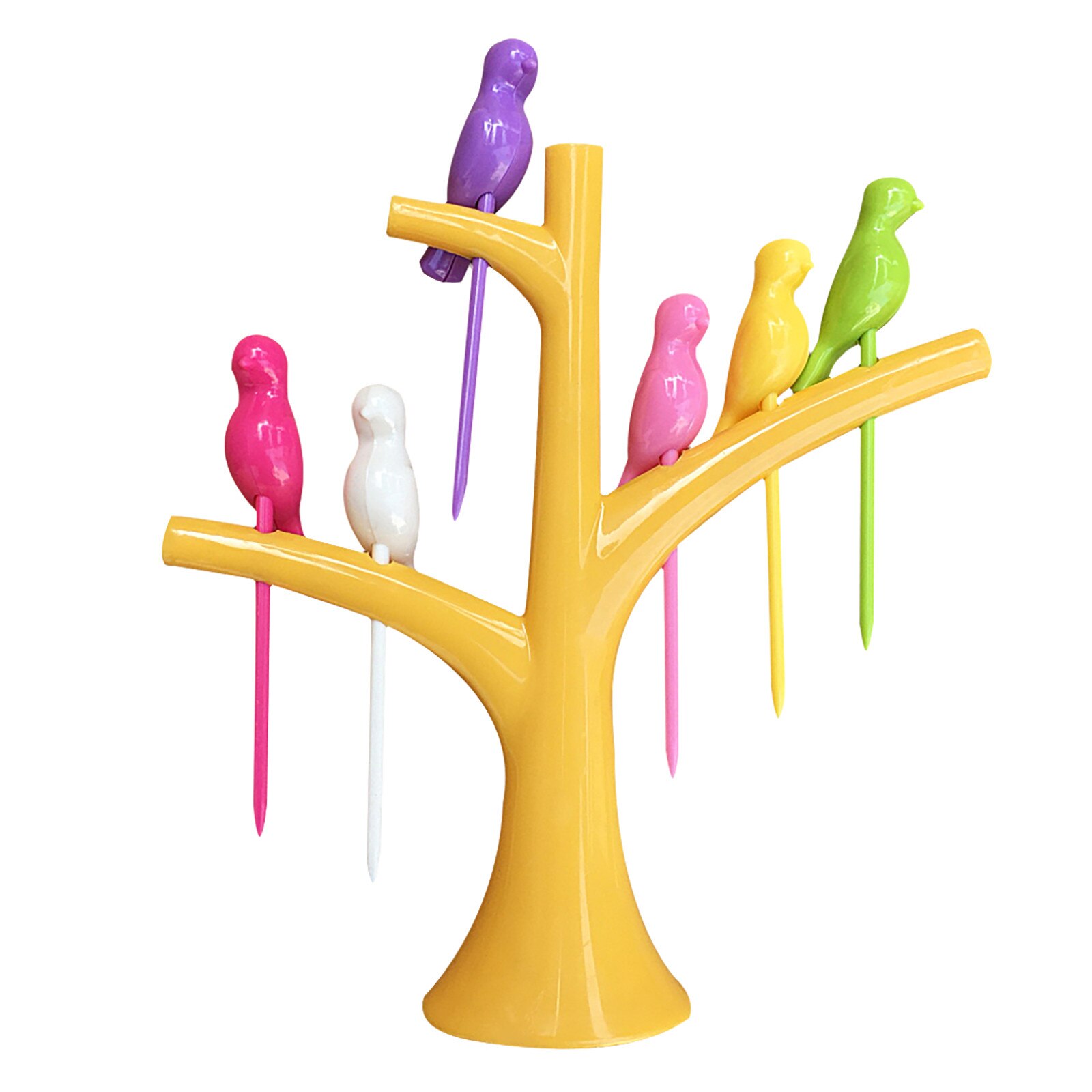 Vogel Fruit Vork Pak Familie Party Cake Dessert Fr... – Vicedeal