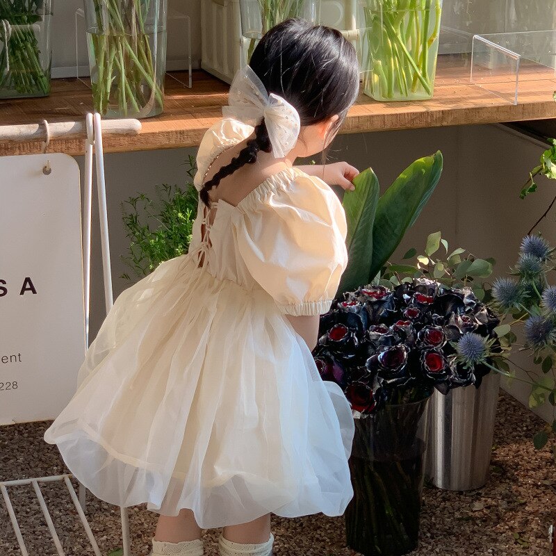 2221C Korean Girls' Dresses 2022 Summer Treasu... – Grandado