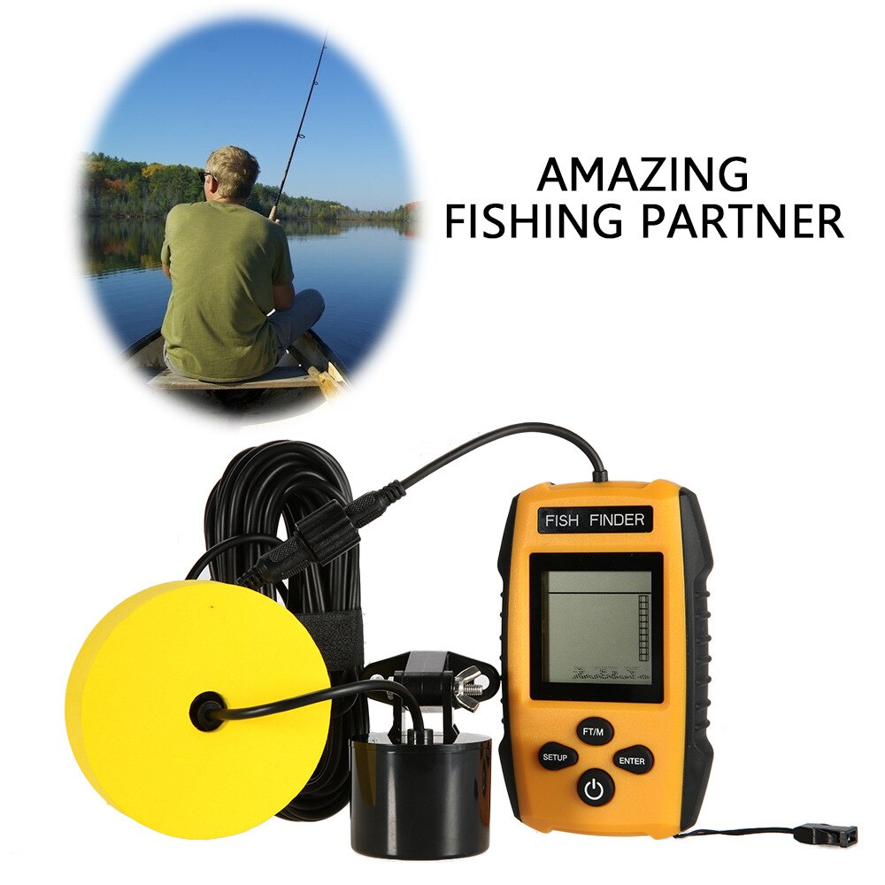 Portable Intelligent Sonar LCD Fish Finders Fishin... – Vicedeal