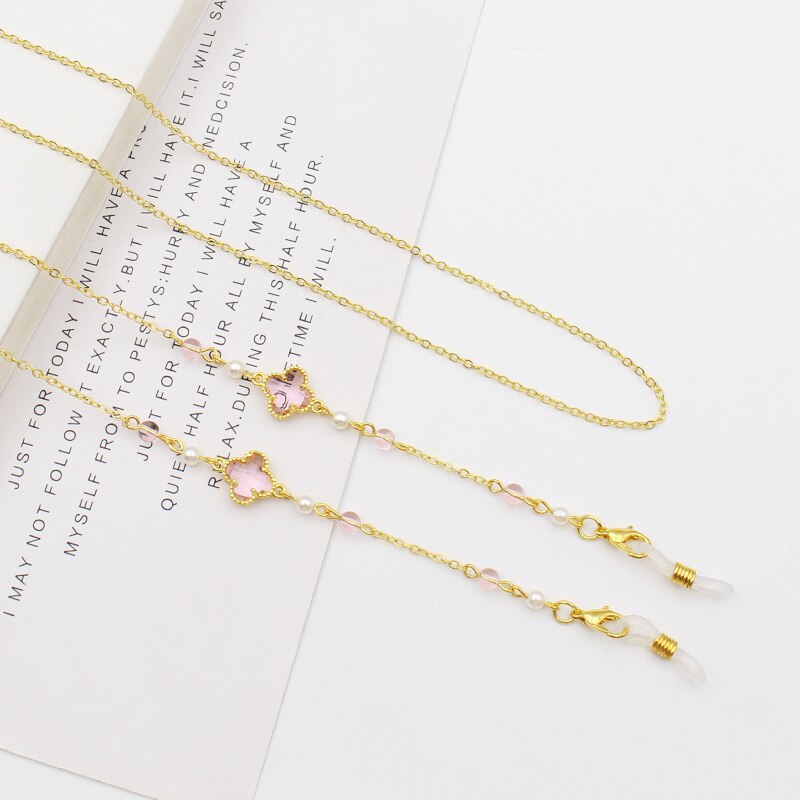 XiaoboACC Crystal Glasses Chain Face Mask Lanyard ... – Vicedeal