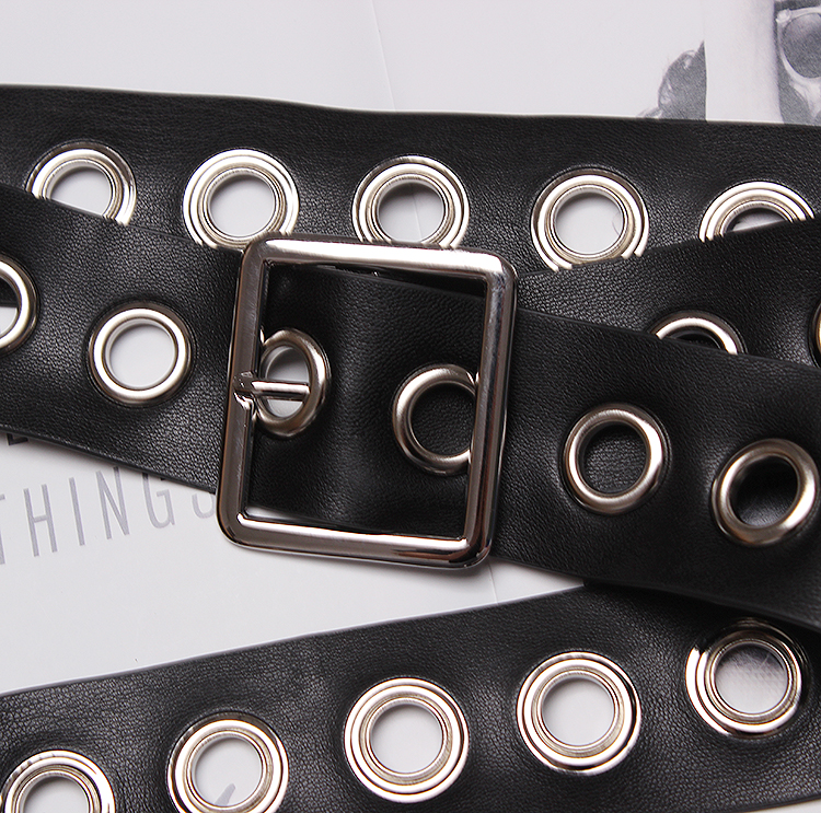 125cm lange myke faux lær belte kvinnelig knute sv... – Grandado