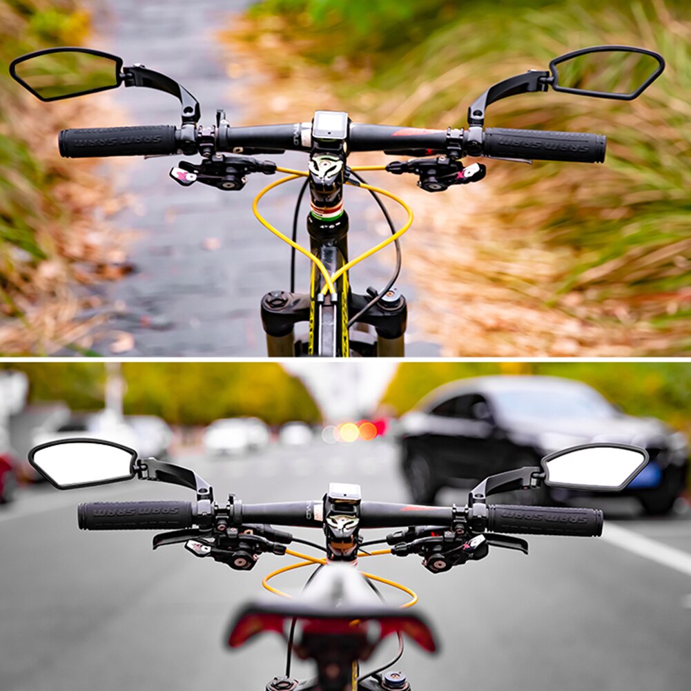 Bike Rear View Mirror 360° Adjustable Handlebar Le... – Grandado