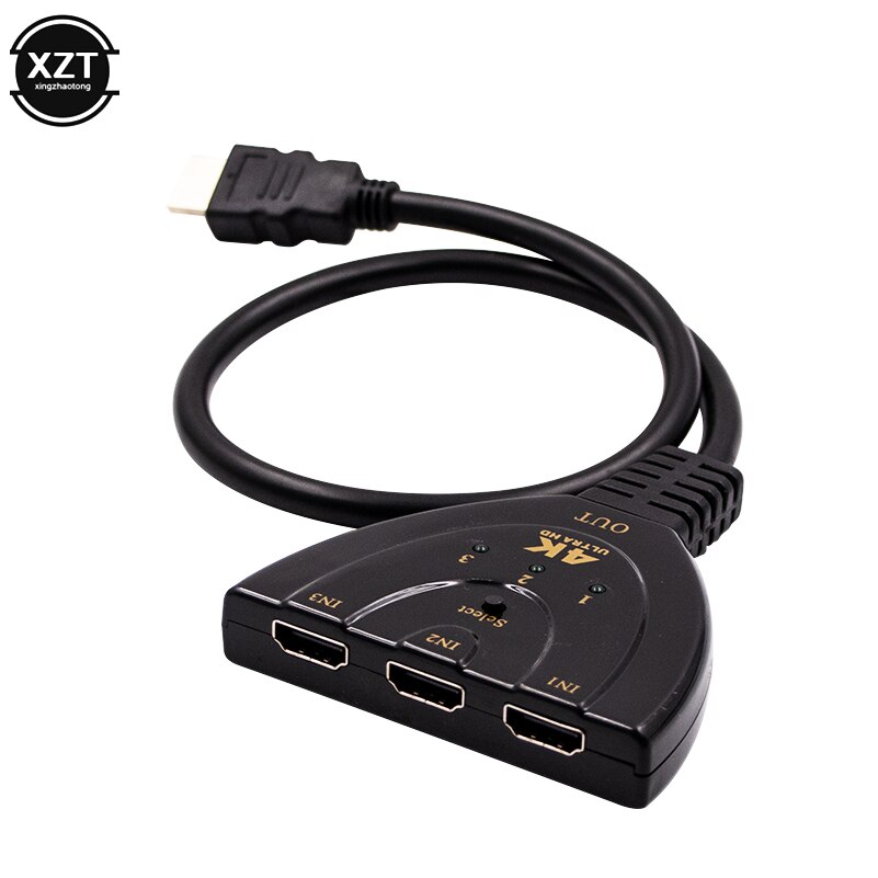 4 K * 2 K 3D Mini 3 Port HDMI Switch 1.4b 4 K Swit... – Vicedeal