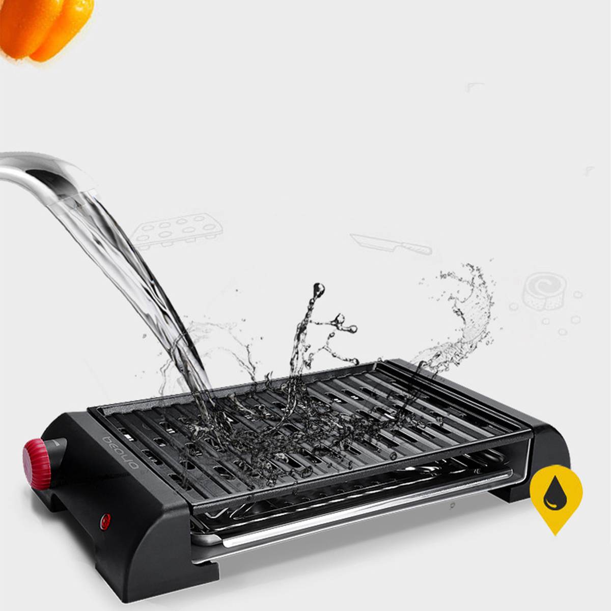 Electric Barbecue Electric Grill Griddles BBQ Gill... – Vicedeal