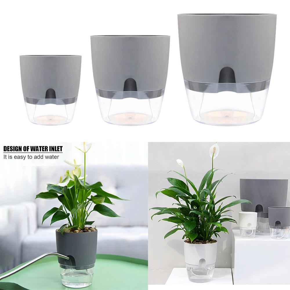 Watering Planter Handmade 2 Layer Self Watering Pl... – Vicedeal