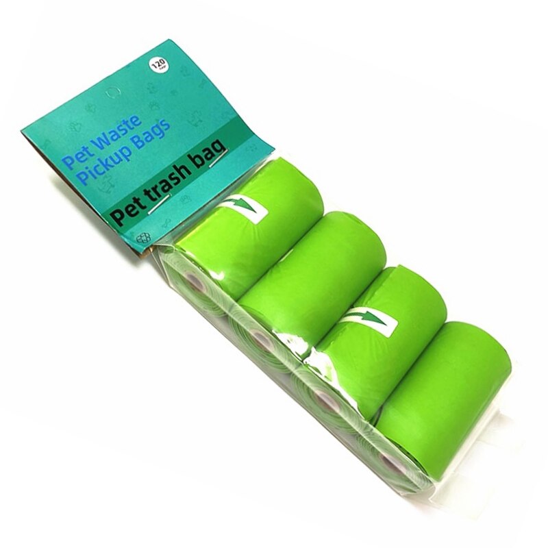 4 8 Rolls/Pack Dog Poop Bag Trash Garbage Bags Cat... – Grandado