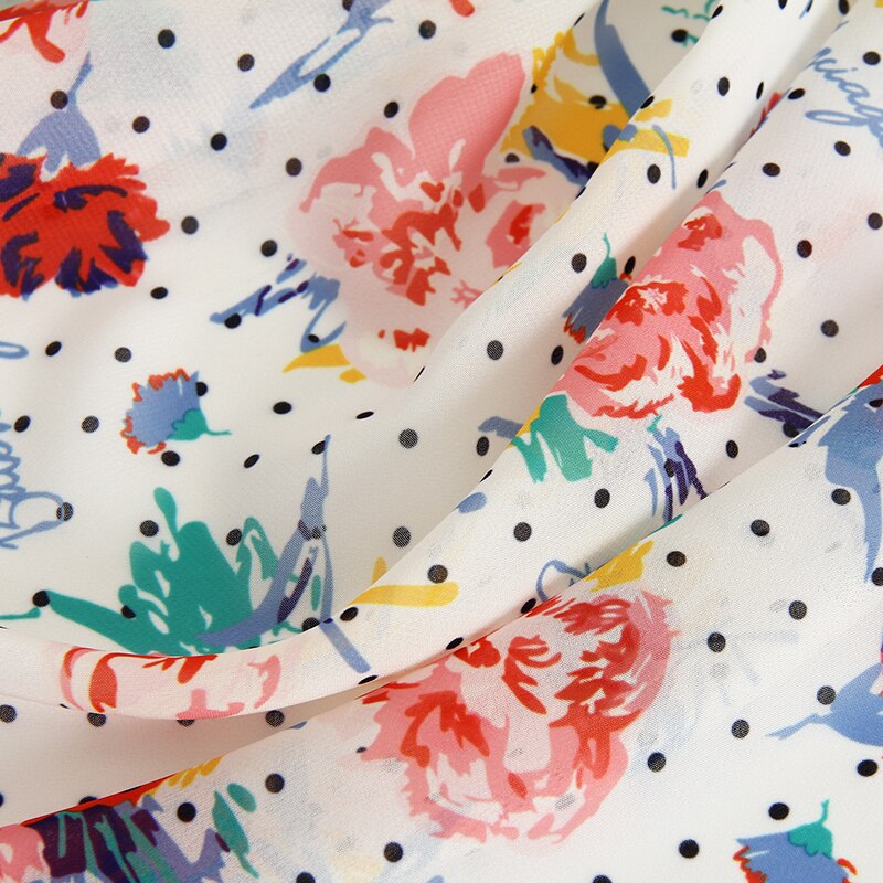 Chiffon polyester fabric cloth per meter material ... – Grandado